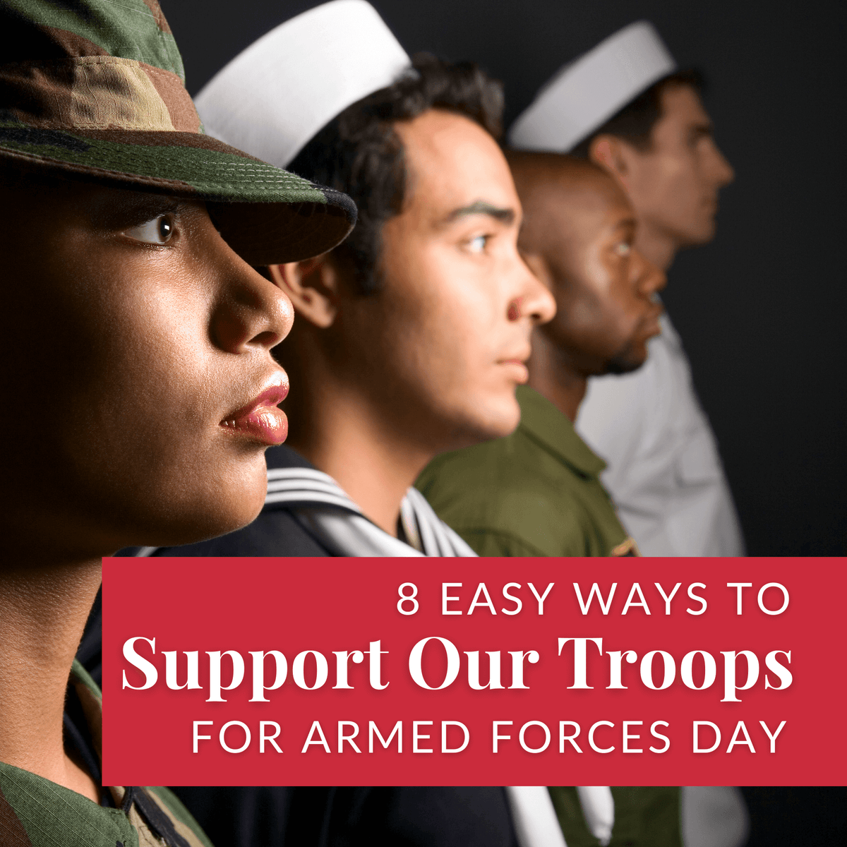 8 Easy Ways to Support Our Troops for Armed Forces Day – Scar and Co.